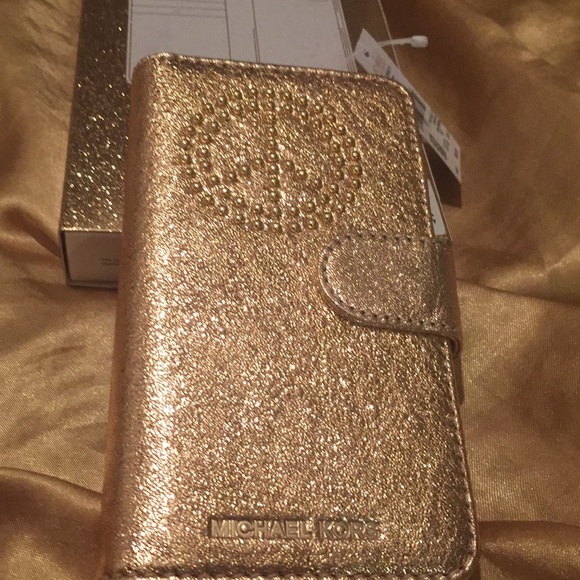 Michael Kors | Accessories | Michael Kors Folio Phone Case | Poshmark